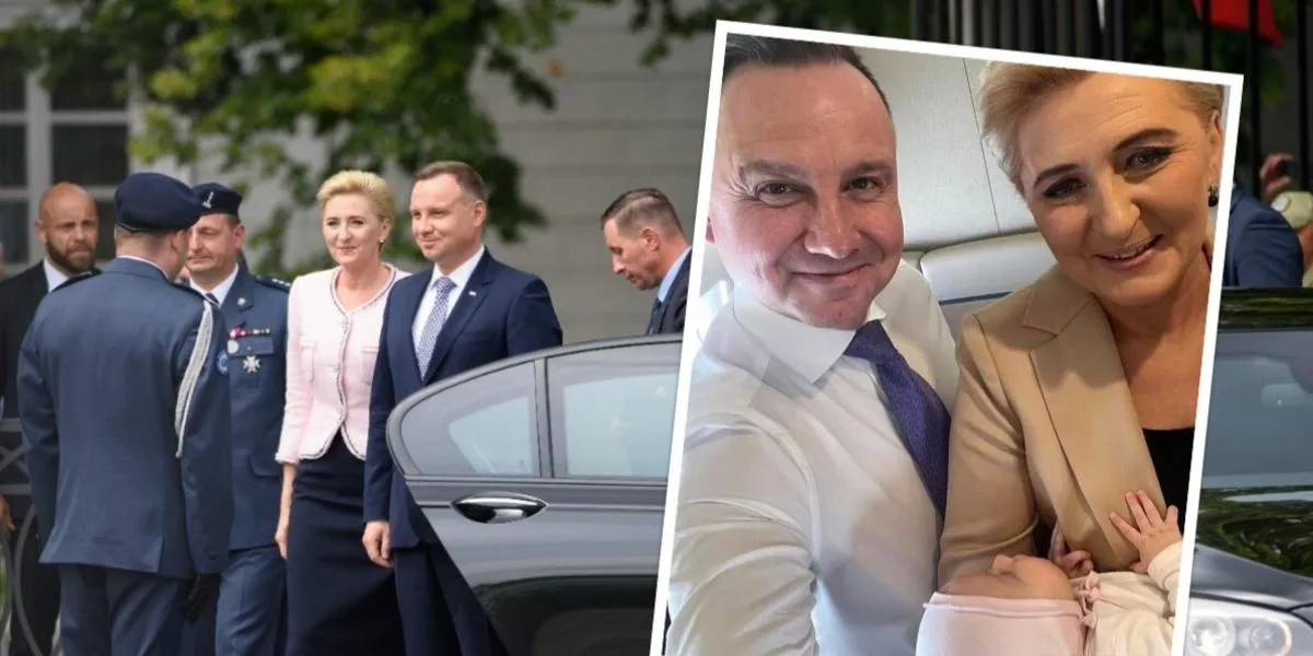Para prezydencka i... mała Wiktoria z Ukrainy. „Modliliśmy się, by jej ...