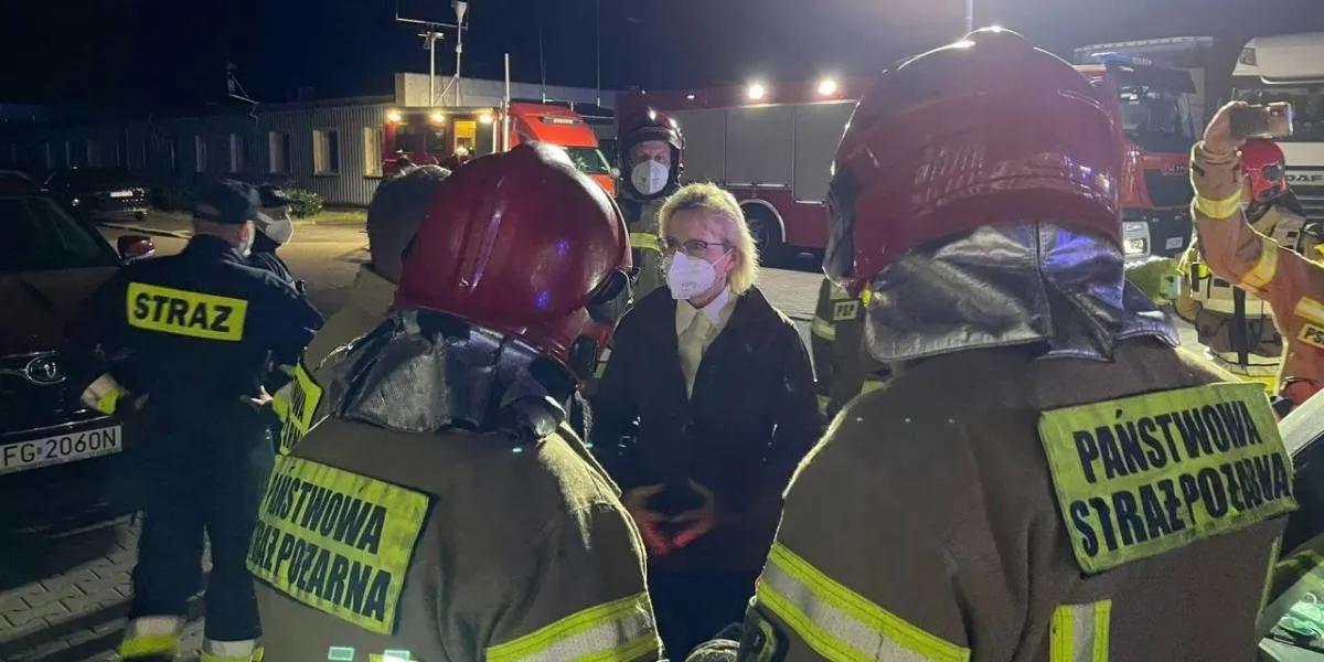 Pożar toksycznych odpadów w Zielonej Górze. Już wiadomo, jaki jest stan ...