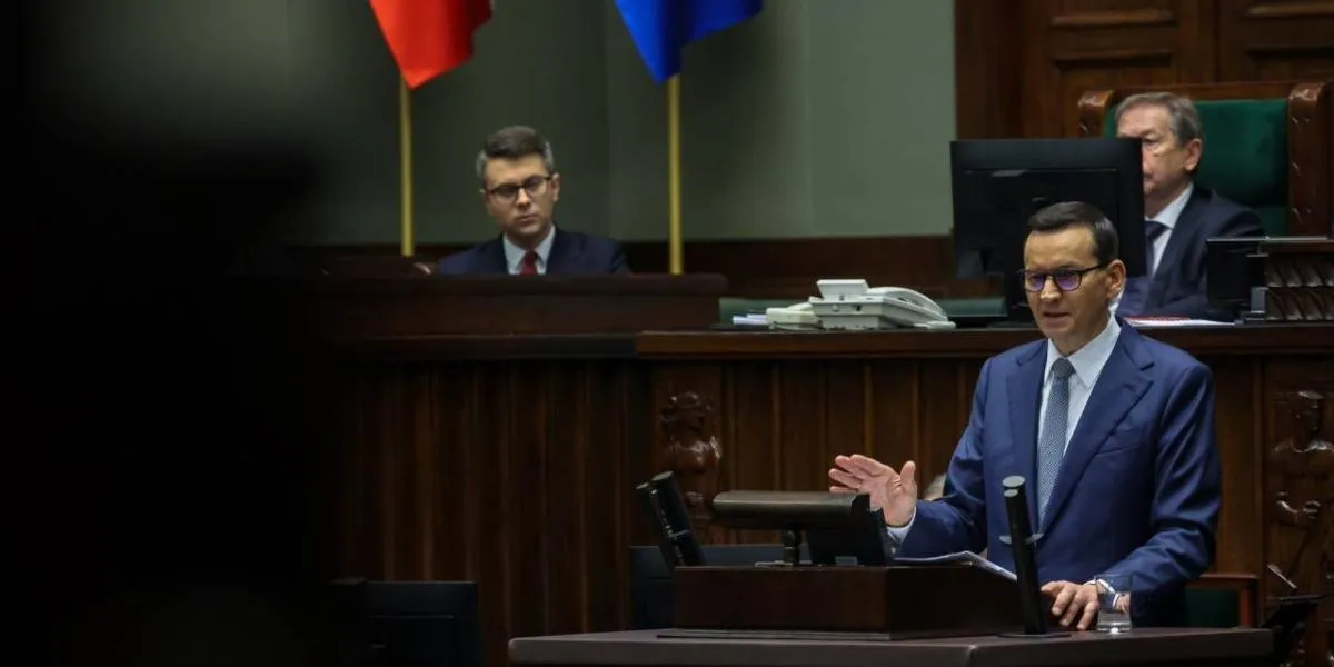 Premier Morawiecki wygłosił expose. Dr Anusz ocenia: Zrobił to bardzo ...