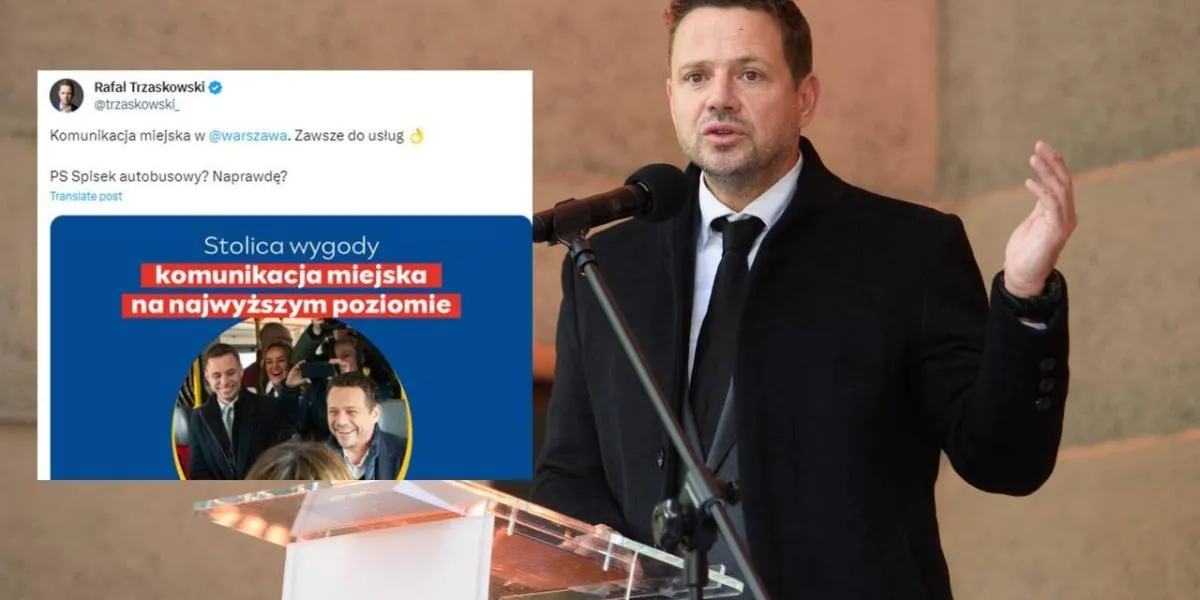 Żenujące! Trzaskowski o zablokowanym wyjeździe auta prezydenta: ″Zawsze ...