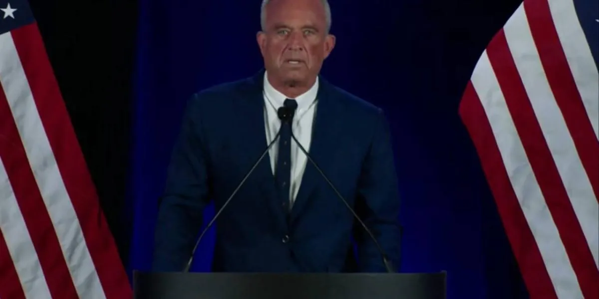 Kandydat na prezydenta USA Robert F. Kennedy Jr zaatakował Demokratów i ...