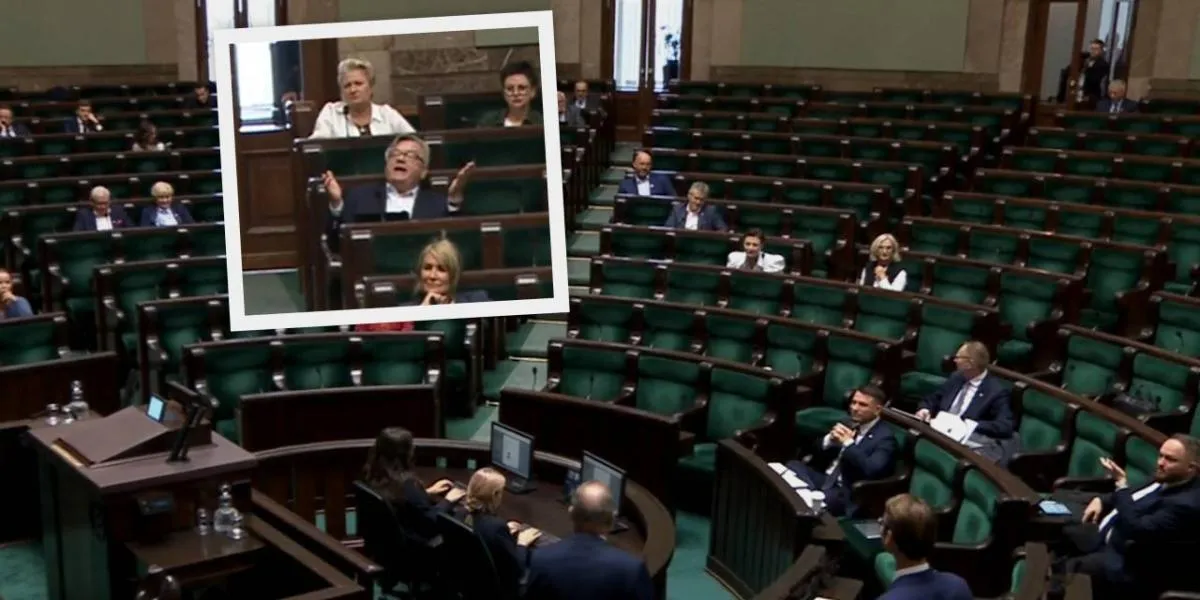 Knajacki popis Łąckiego w Sejmie „Szybciej kurde, dziadu!”. Posłowie ...