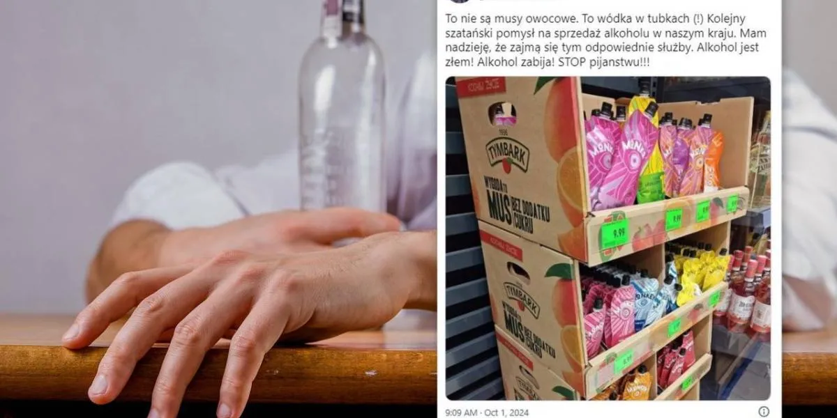 To nie owocowy mus, to wódka w tubkach. Socjolodzy alarmują: To produkt ...