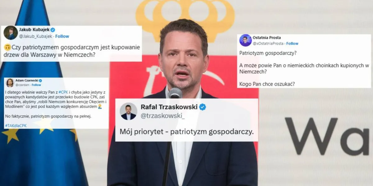 Trzaskowski przekonuje, że jego priorytet to „patriotyzm gospodarczy ...