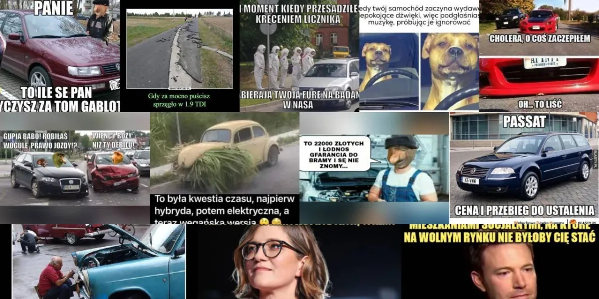 ZOBACZ najlepsze MEMY o motoryzacji. Uśmiech na drodze gwarantowany ...