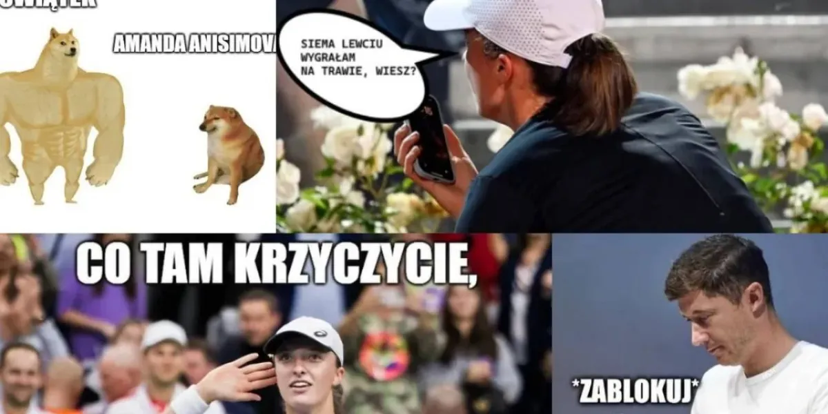 Iga Świątek wygrała Wimbledon. Internet oszalał. ZOBACZ MEMY ...