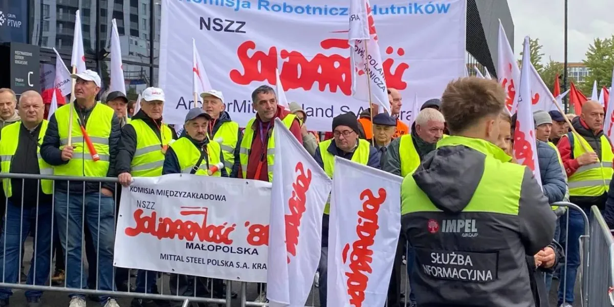 Tysiące pracowników wyjdzie na ulice Katowic! Protestują hutnicy i ...