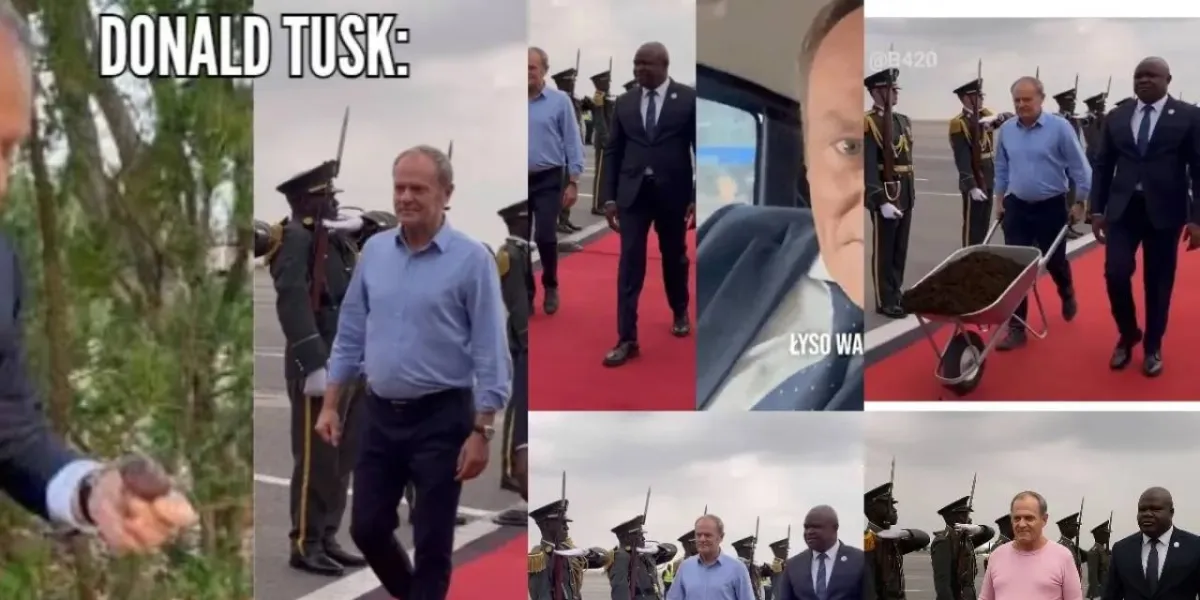 Tusk na grzybach i na wizycie zagranicznej. ZOBACZ MEMY o stylówce ...
