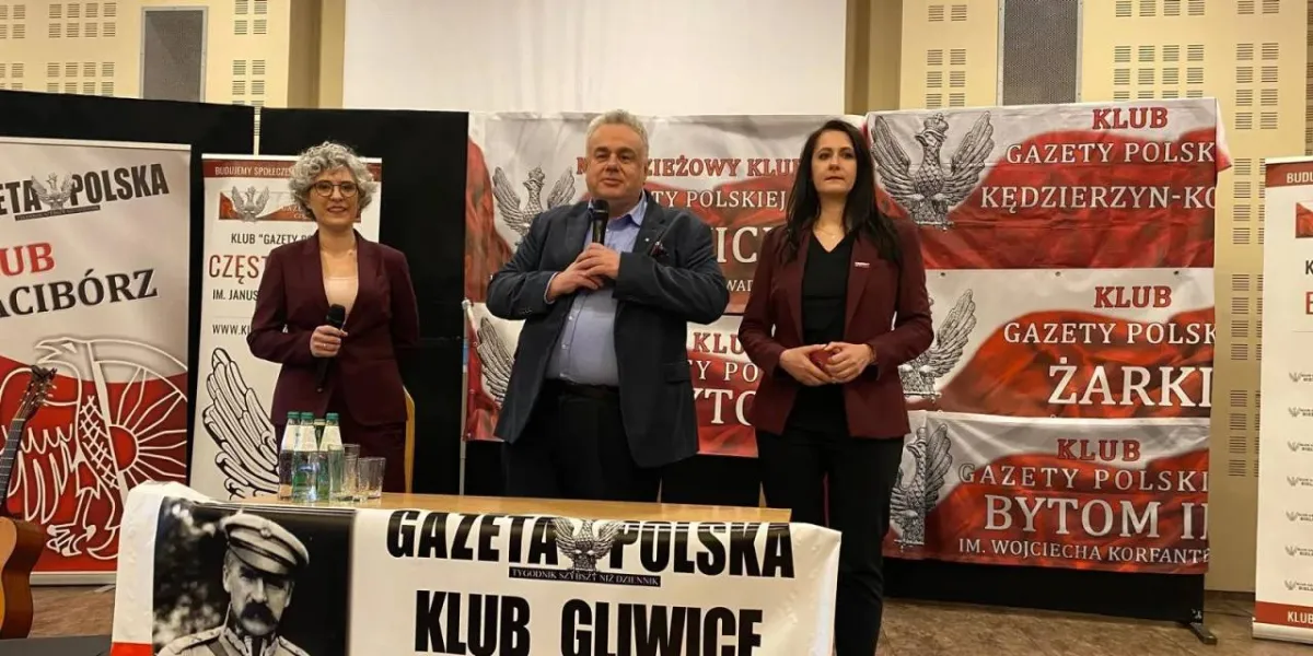 Spotkanie z Tomaszem Sakiewiczem. Pełna sala w Gliwicach. ZOBACZ ...